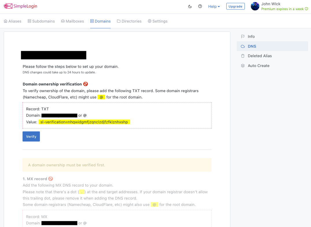 GoDaddy SimpleLogin Docs